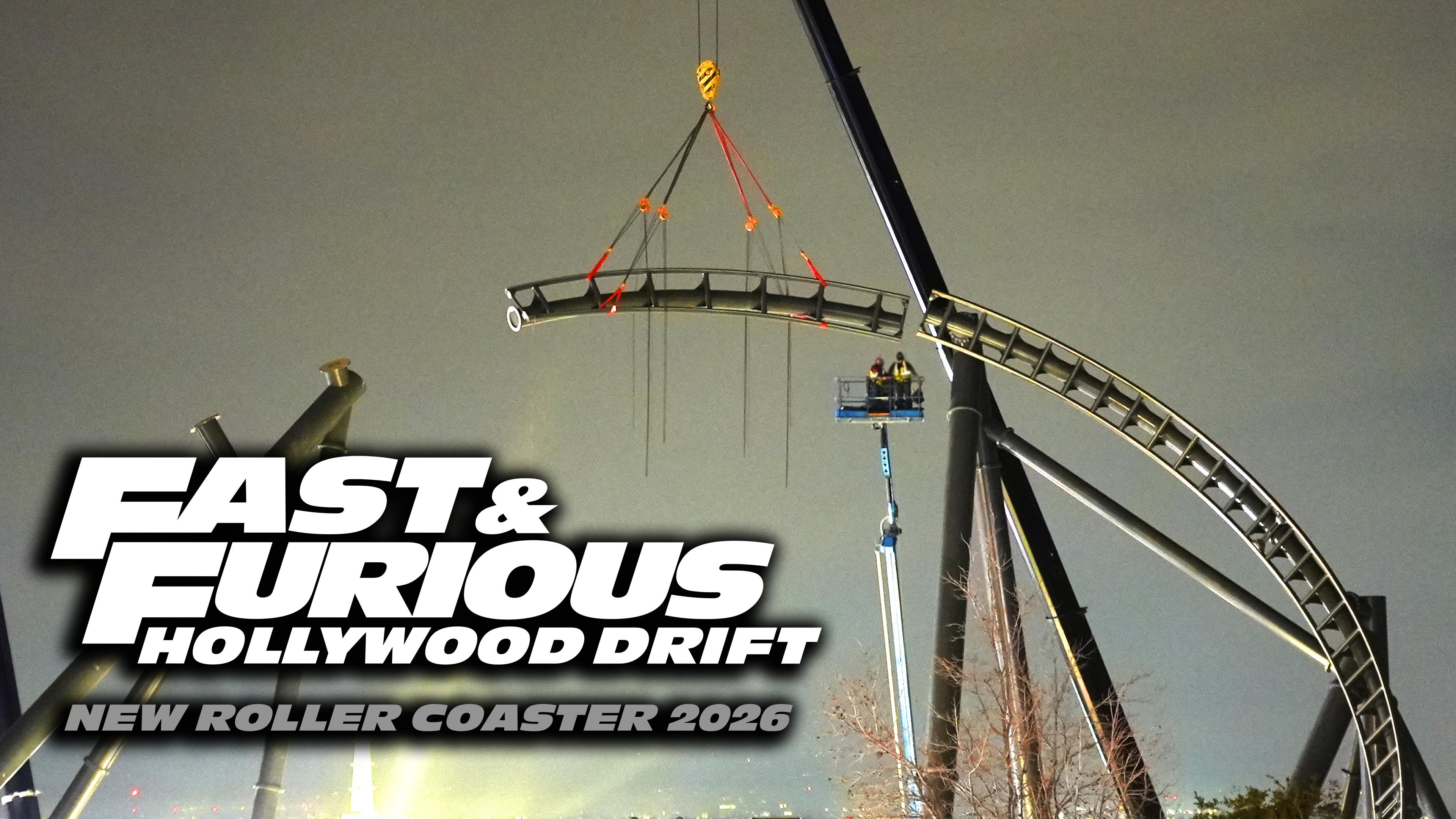First Look – Fast & Furious: Hollywood Drift Coaster Unveiled at ...