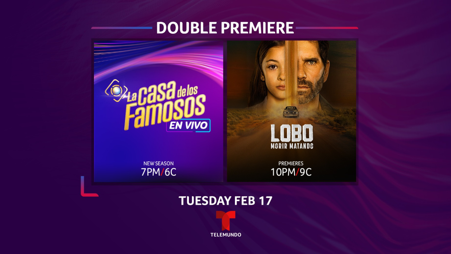 One Night, Two Premieres: Telemundo Returns with Cultural Phenomenon ...
