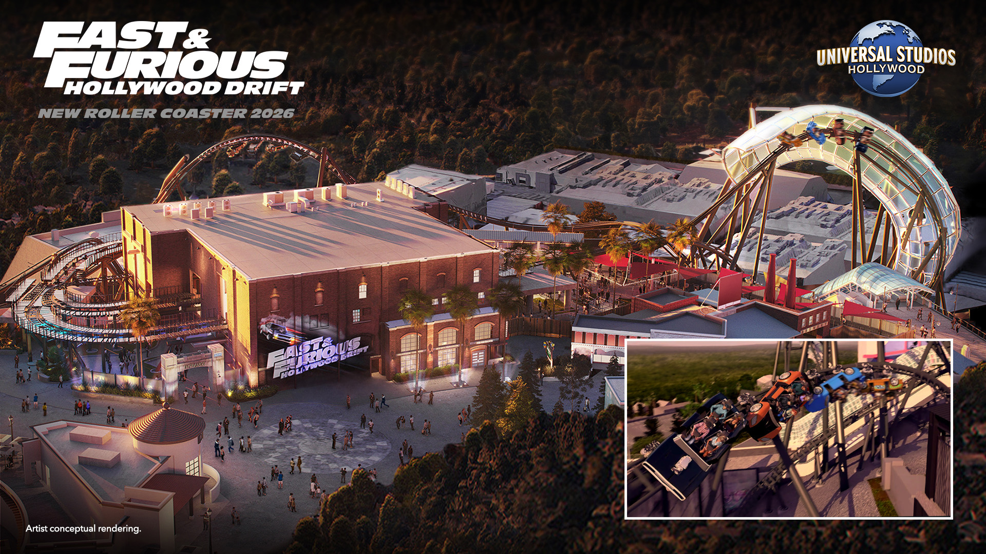 Universal Studios Hollywood Announces "Fast & Furious: Hollywood Drift ...